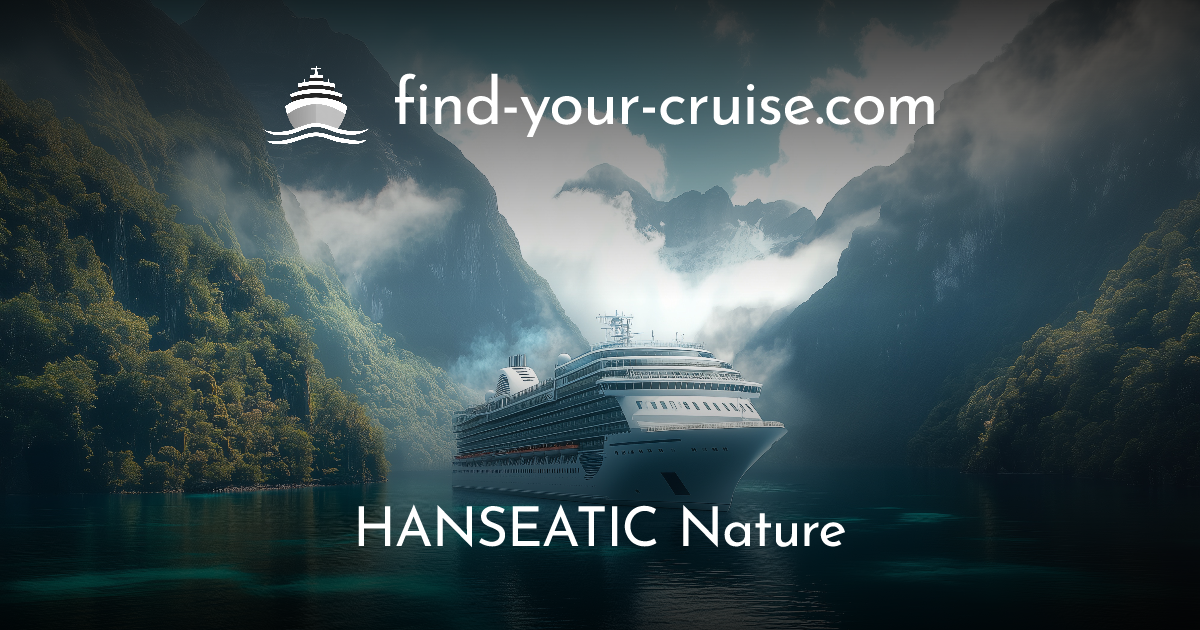 HANSEATIC Nature - Luxury Expedition Ship for Adventures